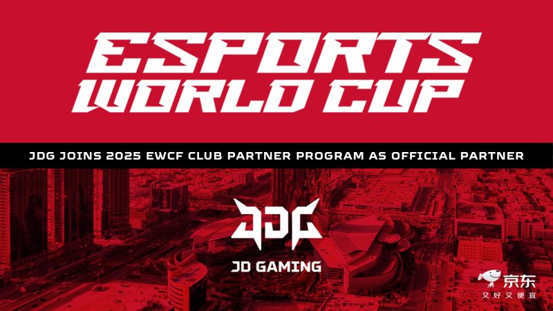 JDG Named Official Club Partner for 2025 Esports World Cup Foundation ...